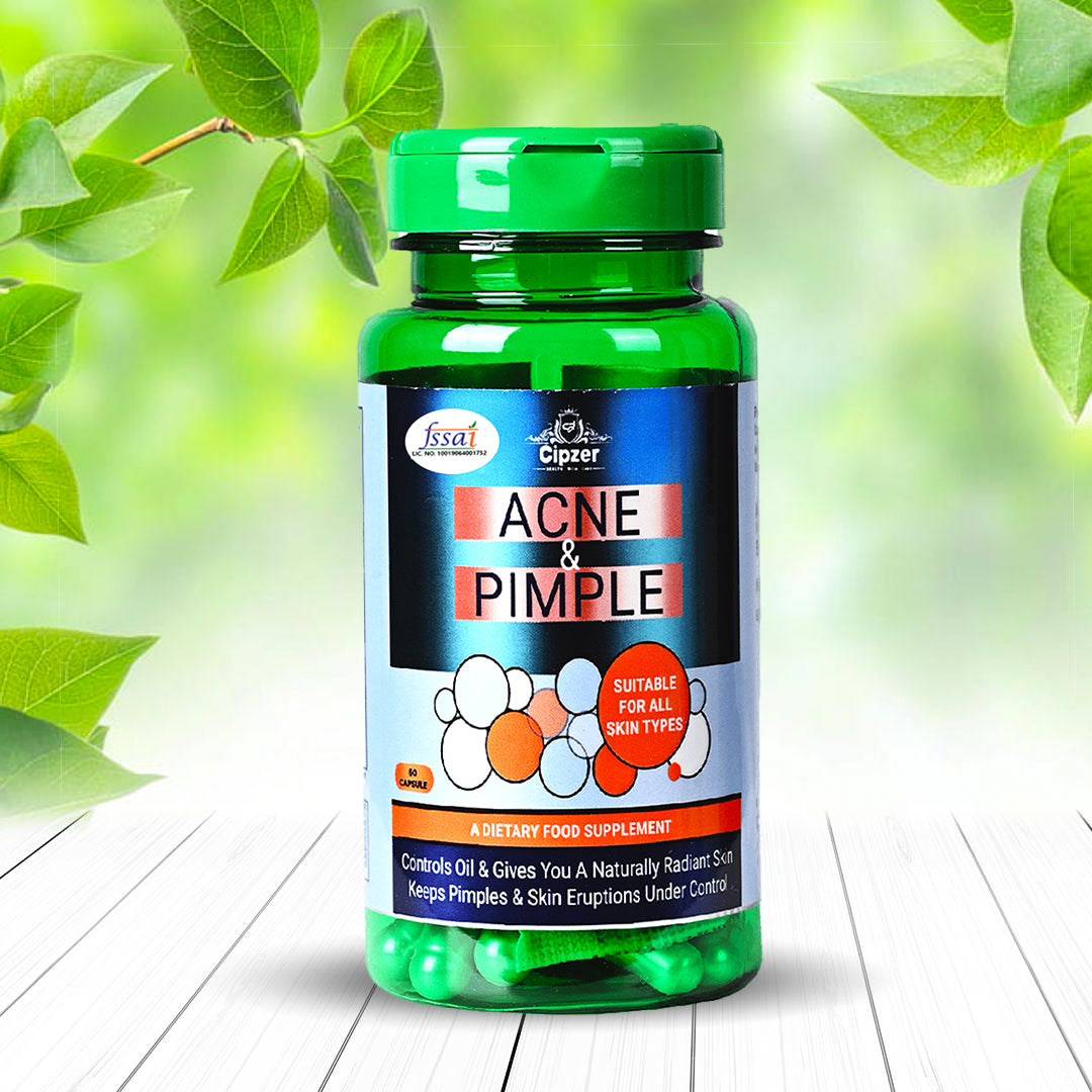 Buy Cipzer Acne & Pimples Capsule | Natural Blood Purifier for Acne ...